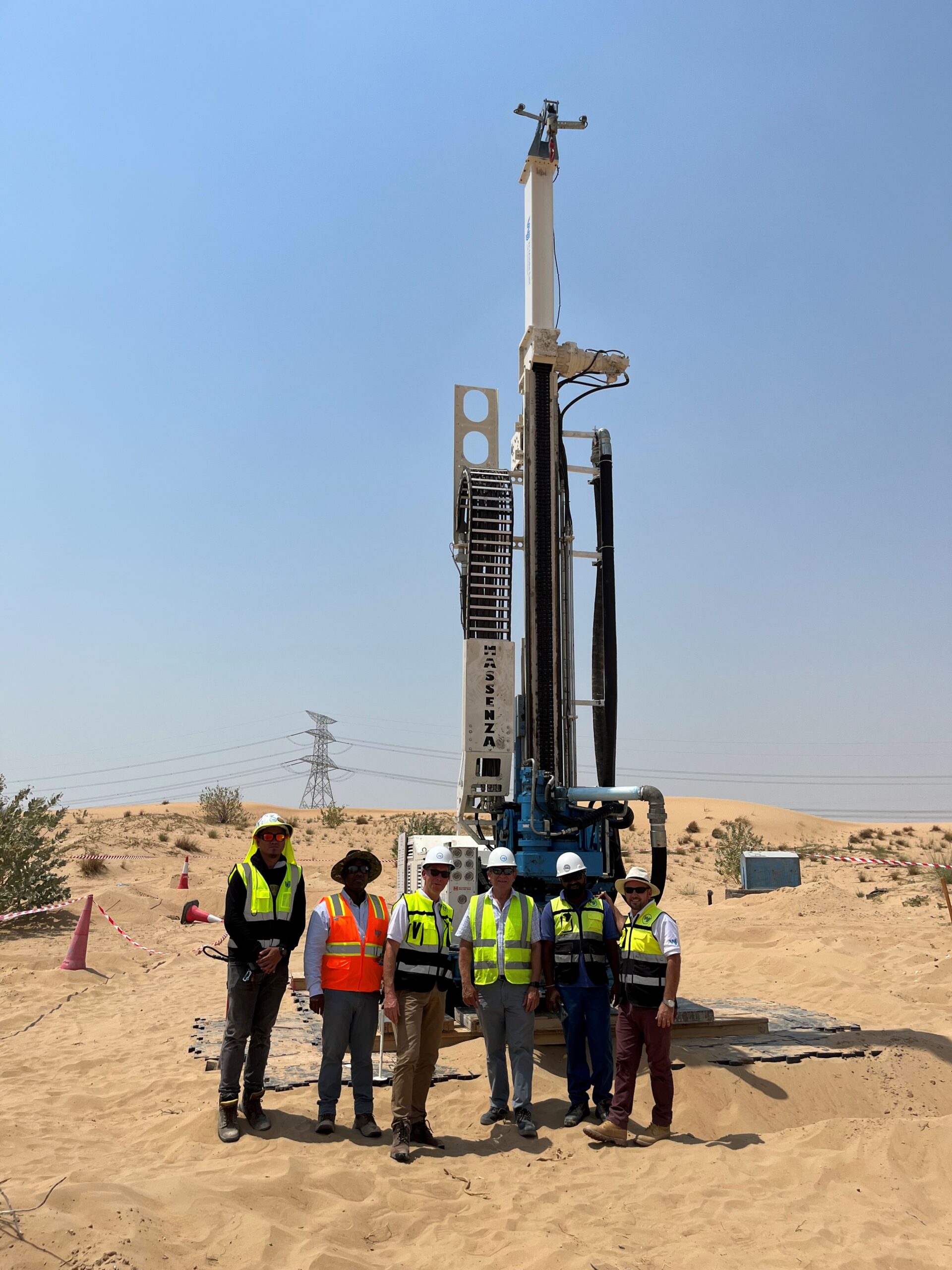 Water Well Drilling in the Desert - WJ Middle East